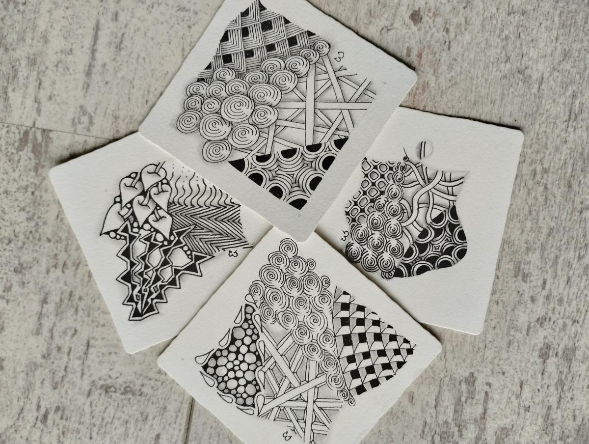 Workshop Zentangle - Zentangle is een makkelijk te leren, leuke en ...