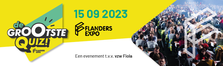 Flanders Expo in Ghent organises ‘De Grootste Quiz’ in the main hall of ...
