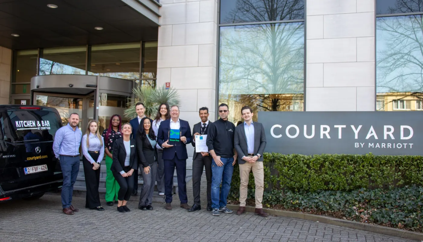 Courtyard by Marriott Brussels Achieves Green Key Certification Through ...