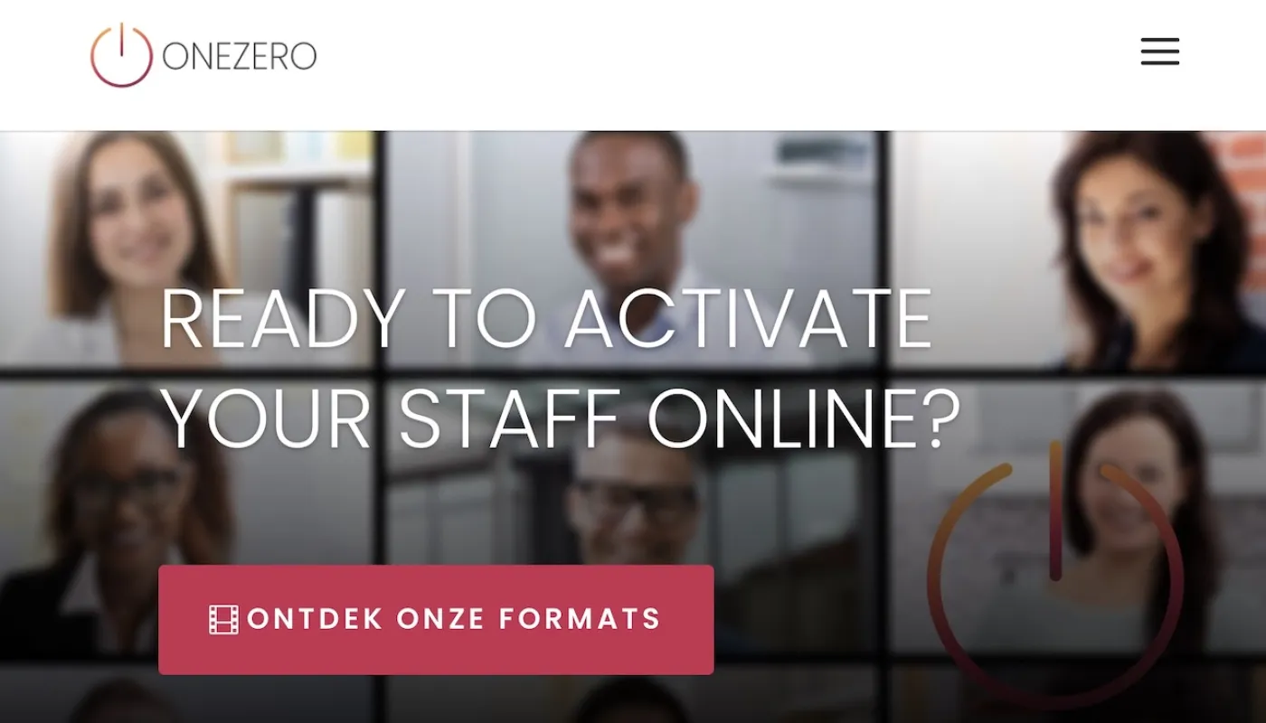 OneZero, je eigen tv kanaal om met je collega’s te connecteren | Mice magazine